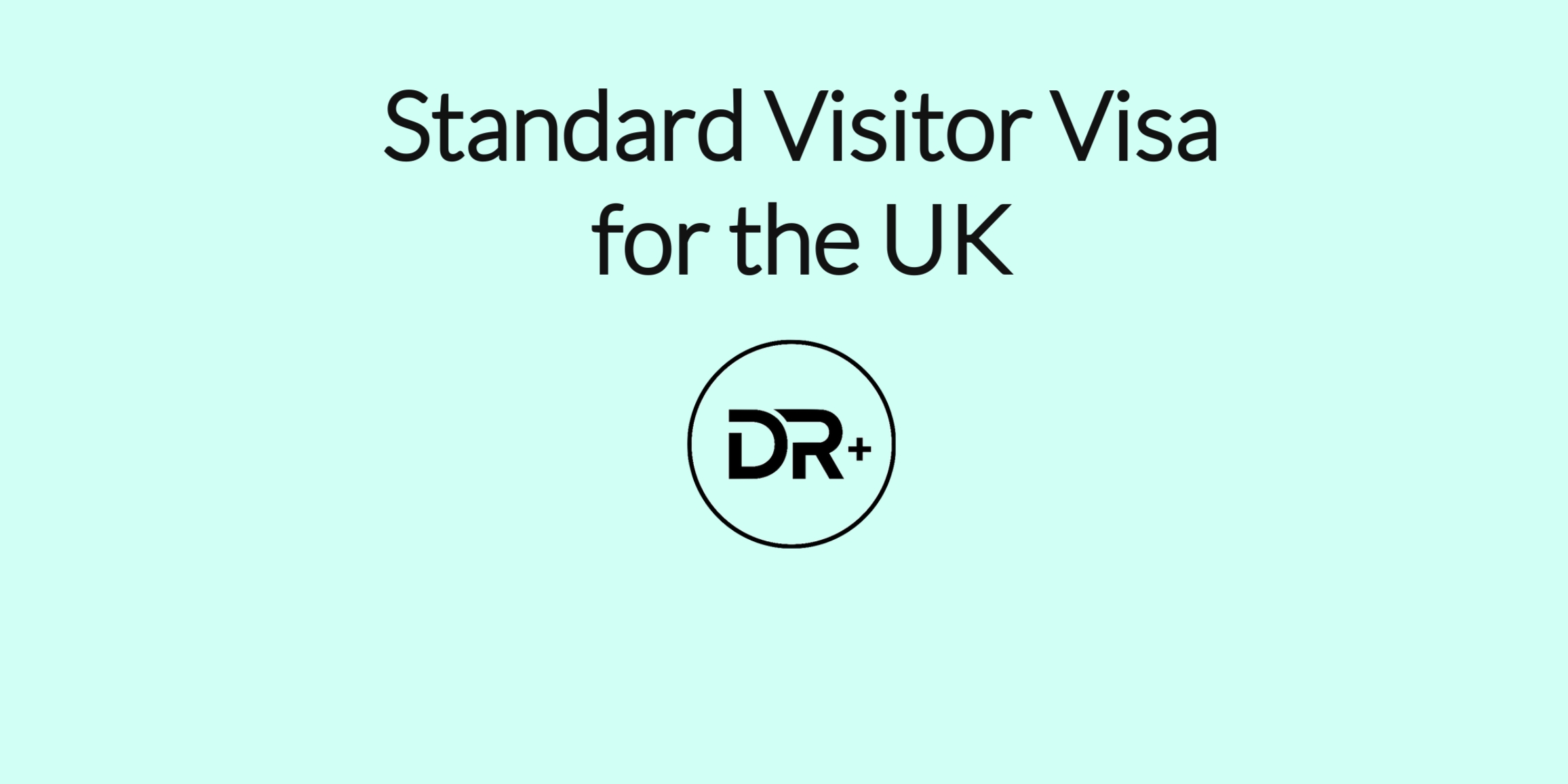 Standard Visitor Visa For The Uk Doctors Relocate 0758