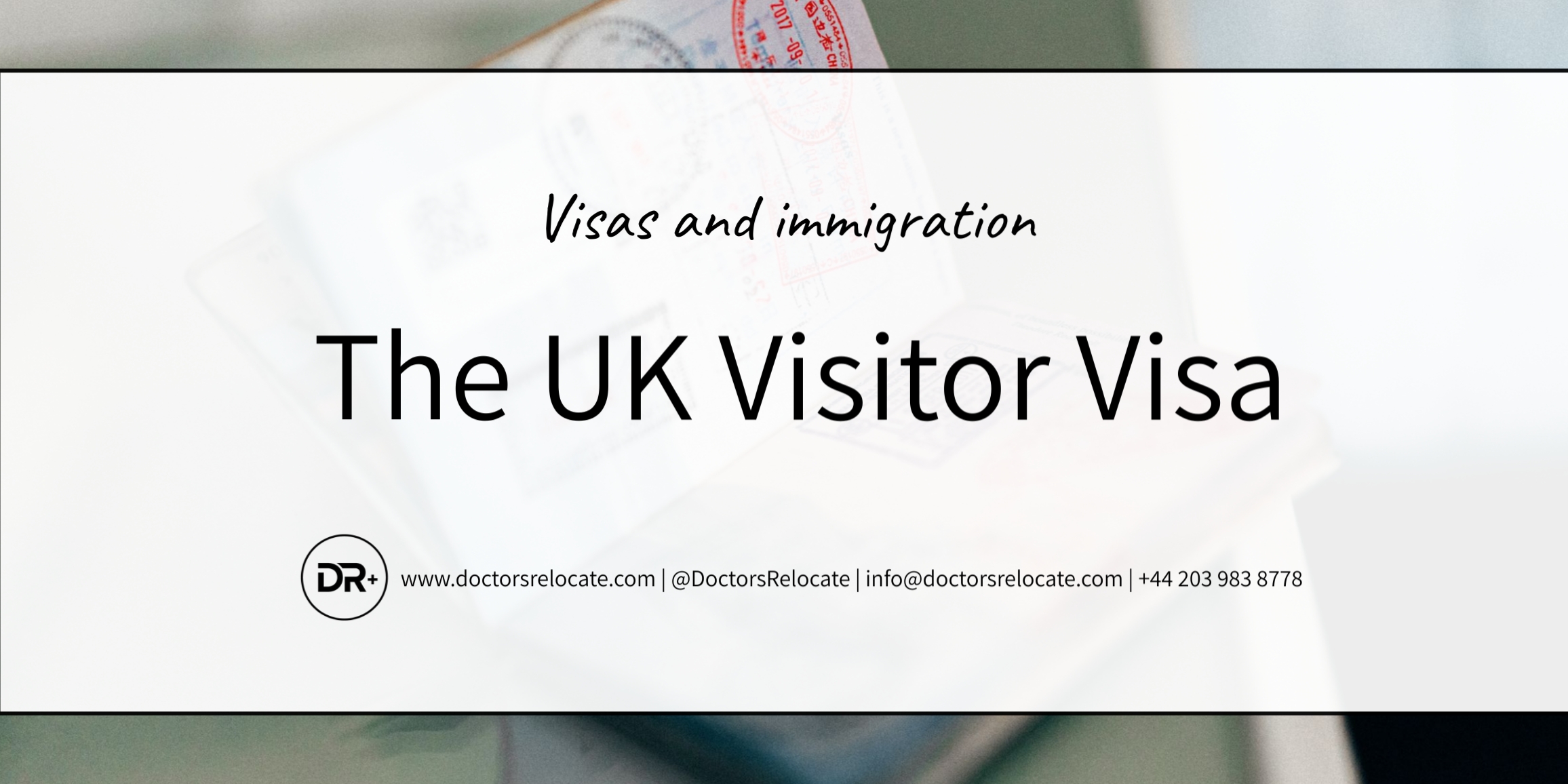 Standard Visitor Visa For The Uk Doctors Relocate 8163
